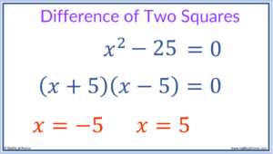 How to Solve Quadratic Equations – mathsathome.com