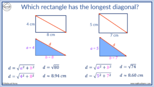 How to Find the Diagonal of a Rectangle – mathsathome.com