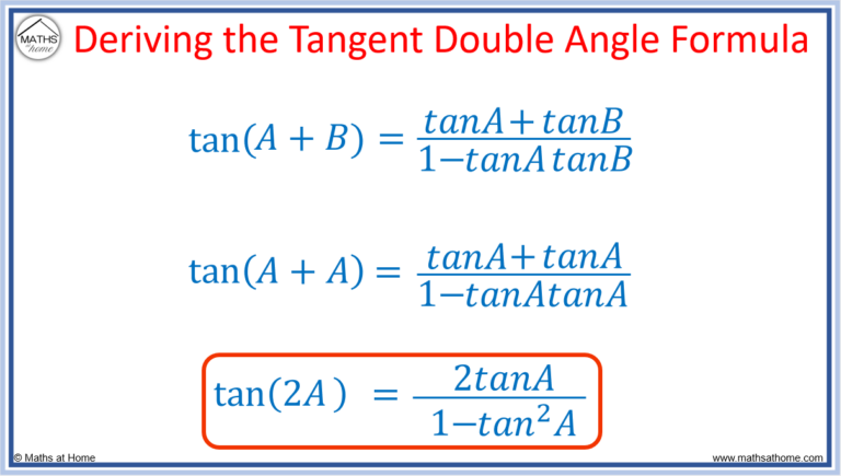 The Complete Guide to the Trigonometry Double Angle Formulas – mathsathome.com