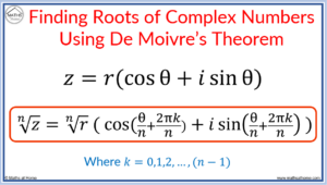 How to Use De Moivre’s Theorem to Find Powers of Complex Numbers – mathsathome.com