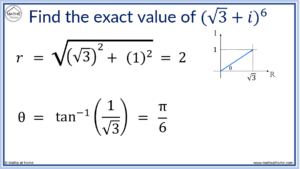 How to Use De Moivre’s Theorem to Find Powers of Complex Numbers ...