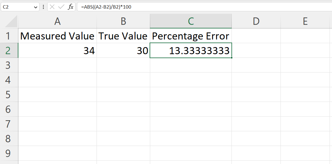 How to Calculate the Percentage Error (Pictures and Examples ...