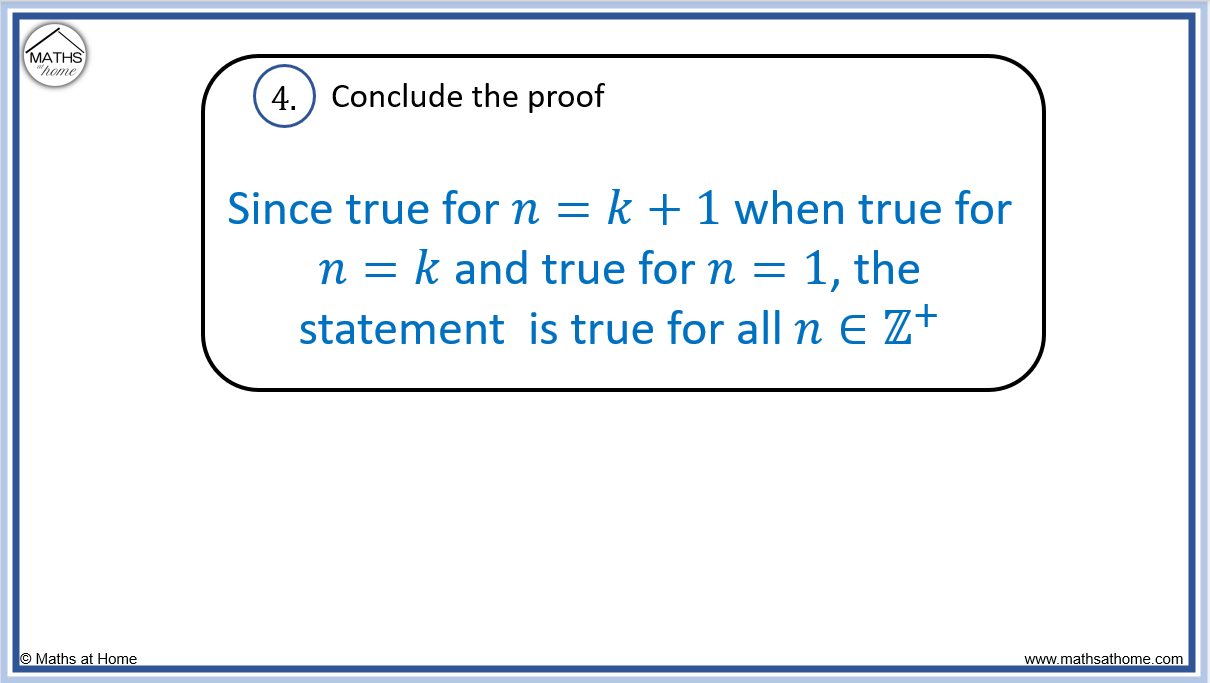 How to do Proof by Induction with Matrices – mathsathome.com