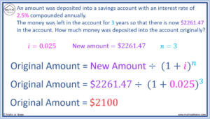How to Calculate an Original Amount Using Reverse Percentages ...