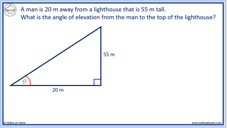 How To Find A Missing Angle In A Right Angled Triangle