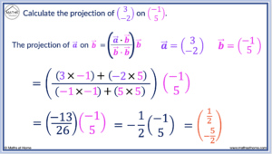 How to Calculate Scalar and Vector Projections – mathsathome.com